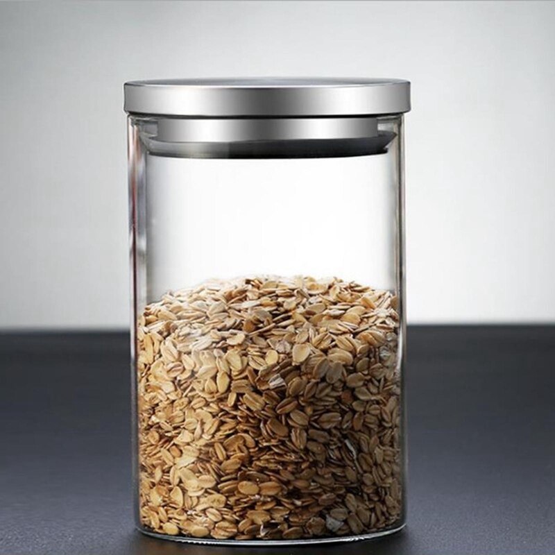 Candy Jar For Spices Glass Transparent Container G... – Grandado