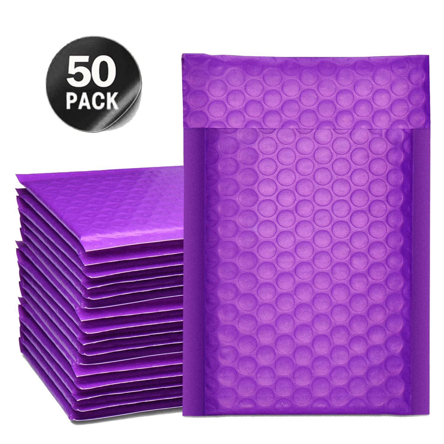 Purple 50Pcs Envelopes Bubble Mailers Padded Envel... – Grandado