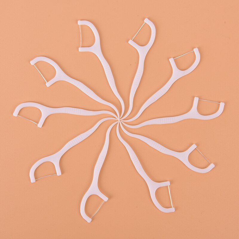 10pcs/Box Dental Floss Flosser Picks Teeth Toothpi... – Grandado