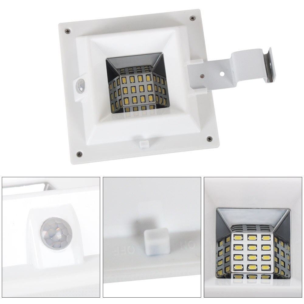 KHLITEC 12 LEDs Solar Gutter Light with Motion Sen... – Vicedeal