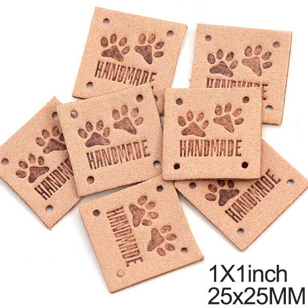 Kawaii Cat Paw Leather Labels Handmade Labels for ... – Grandado