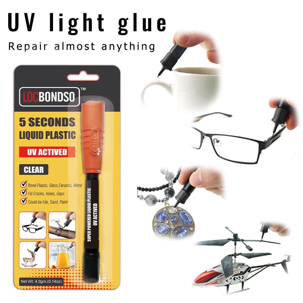 5 Seconds Fixed UV Light Glue PenQuick Drying Adhe... – Vicedeal