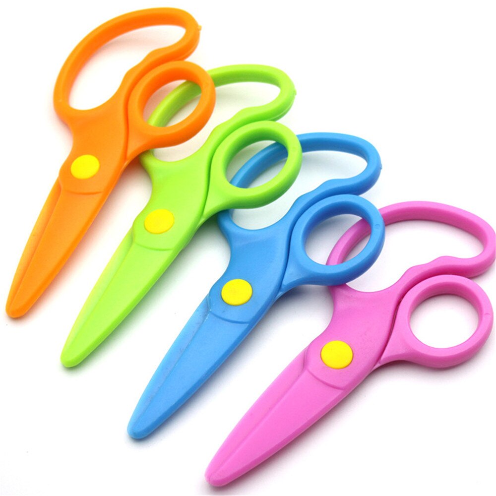 Candy Color Safety Scissors for Kids DIY Paper Cut... – Vicedeal