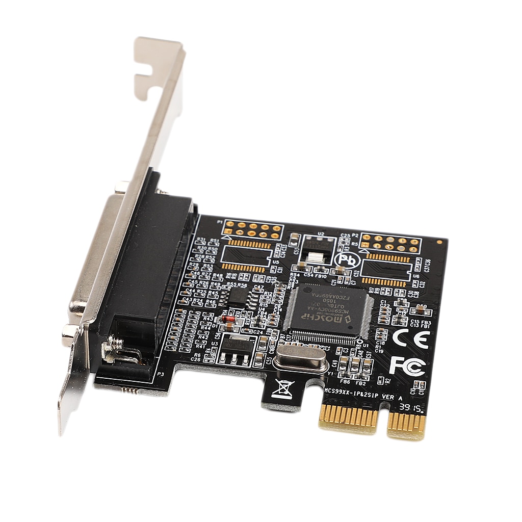 Parallel Port DB25 LPT Printer PCI-E Express Card ... – Grandado