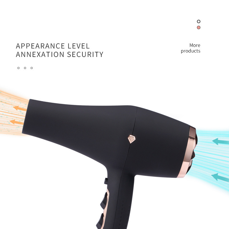 Profesional Hair Dryer high power 2200W Light Air ... – Grandado