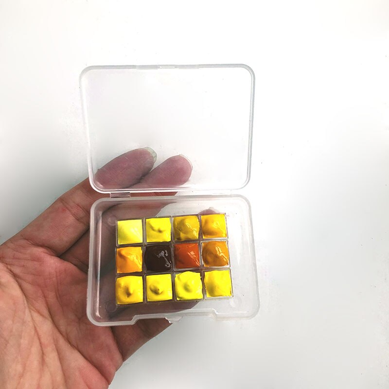 Yellow series 12-color Mini box package Spring flo... – Grandado