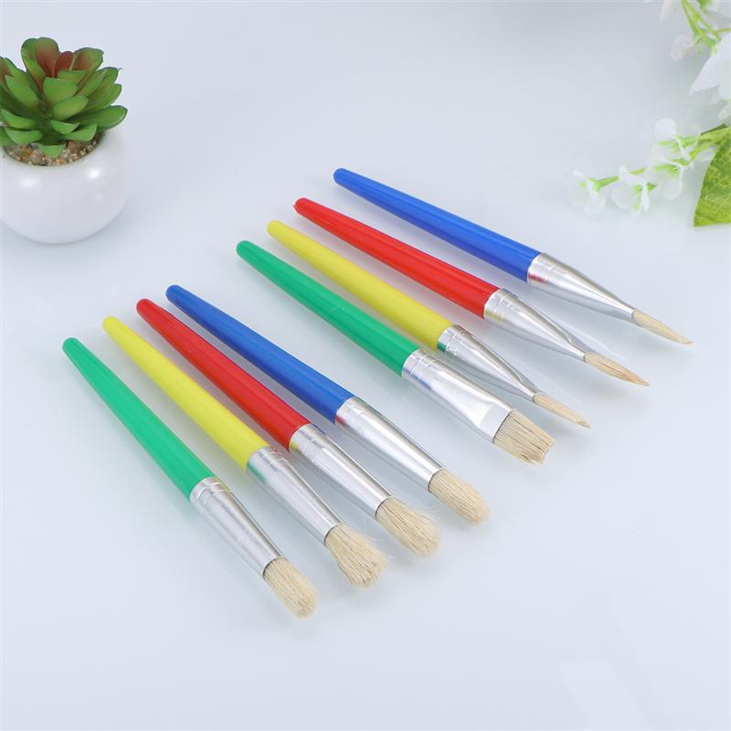 8Pcs Set DIY Malerei Pinsel Kinder Malen Pinsel Ki... – Vicedeal