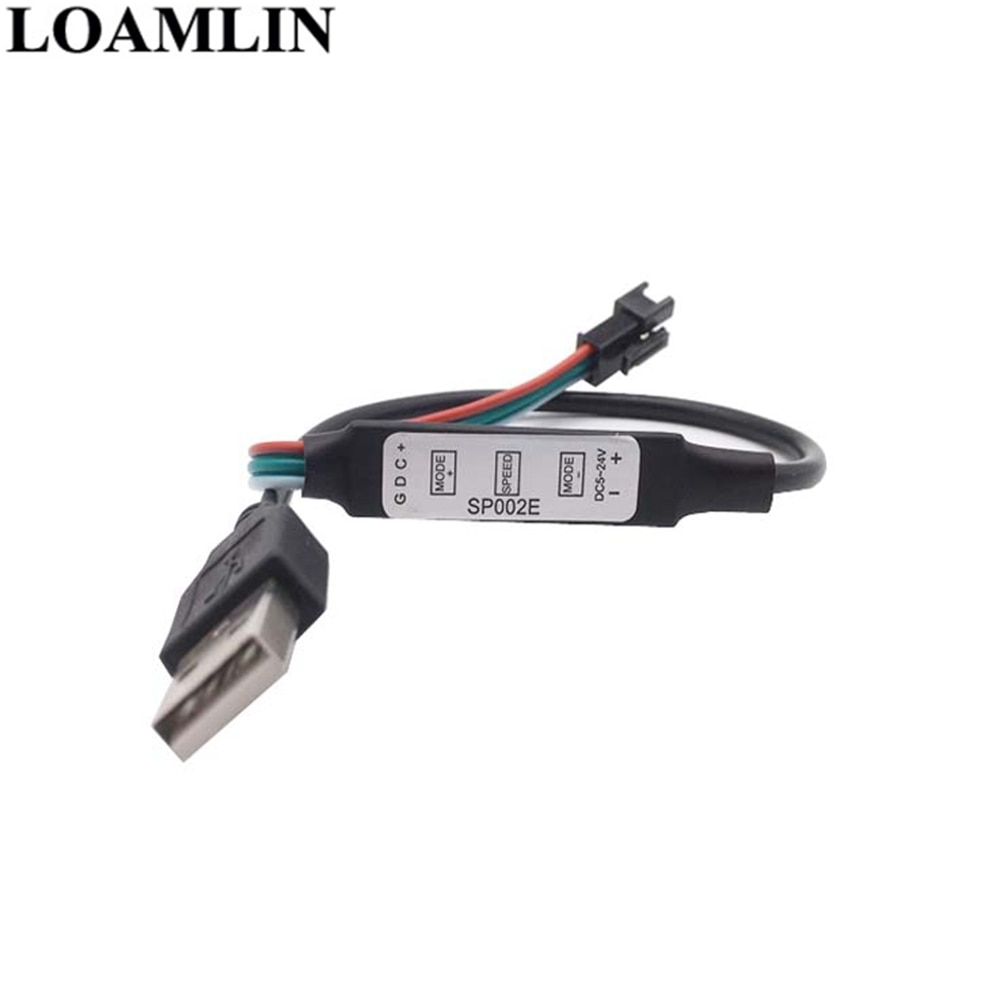 USB Led Controller WS2811 WS2812 3 Keys MINI Dimme... – Grandado