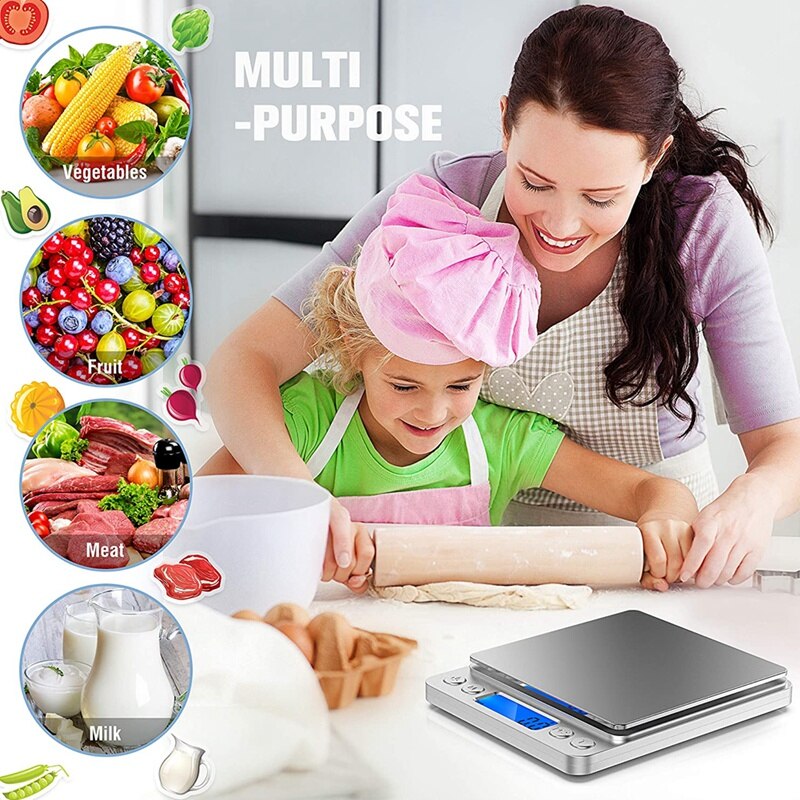 Food Scale Digital Kitchen Scale Weight Grams and ... – Grandado