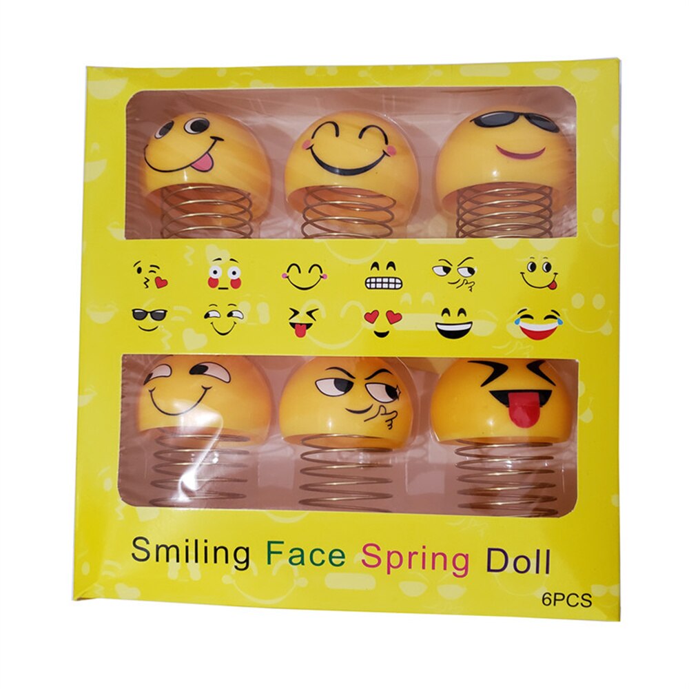 6 Pack Car Ornaments Shaking Head Dolls Cute Funny... – Grandado