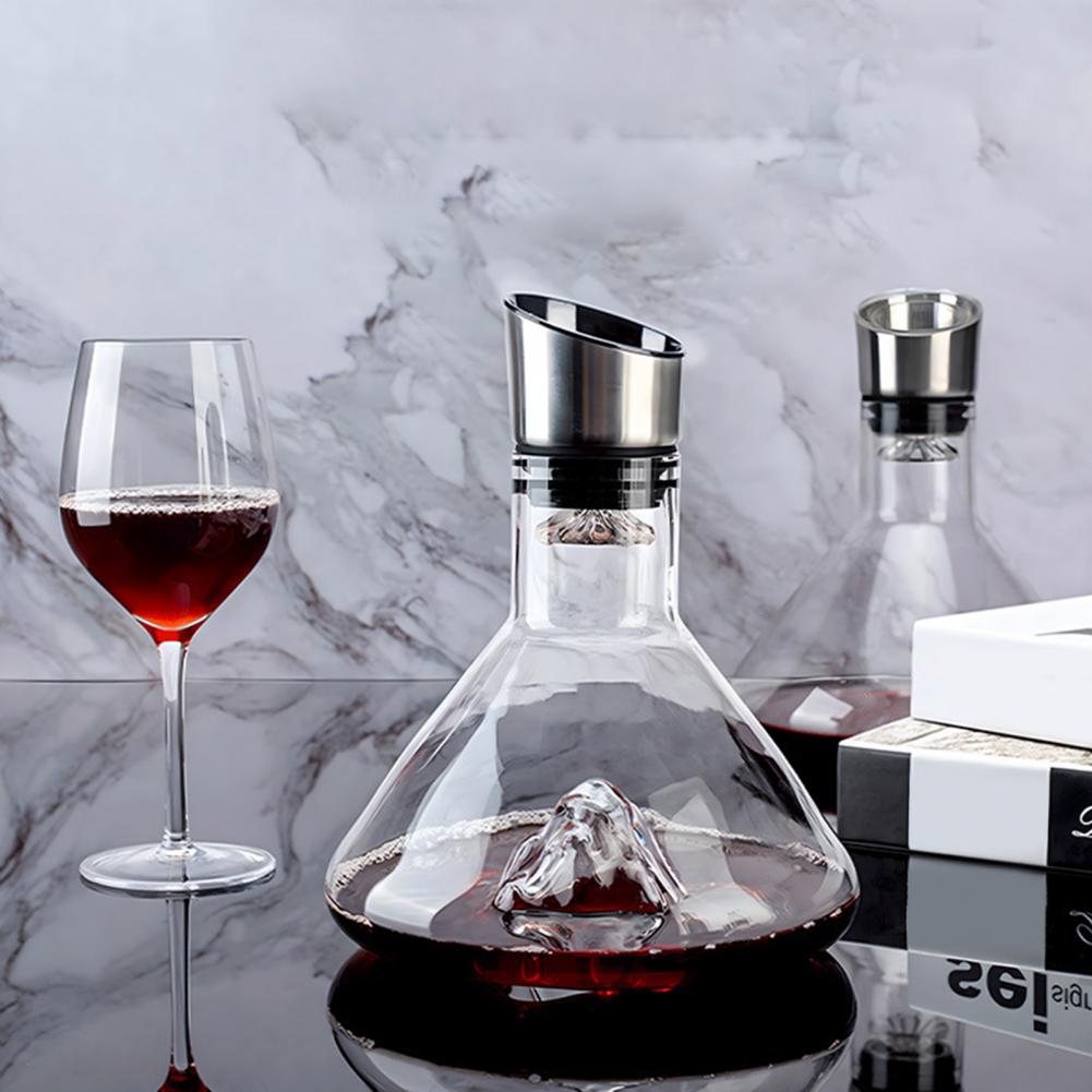 Waterfall Wine Decanter Glass Wine Decanter Handcr... – Grandado