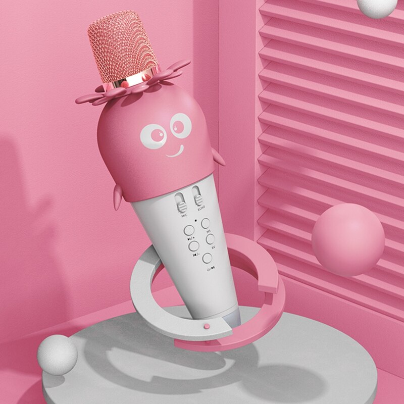 Children Wireless Microphone LED Colorful Light Ka... – Grandado