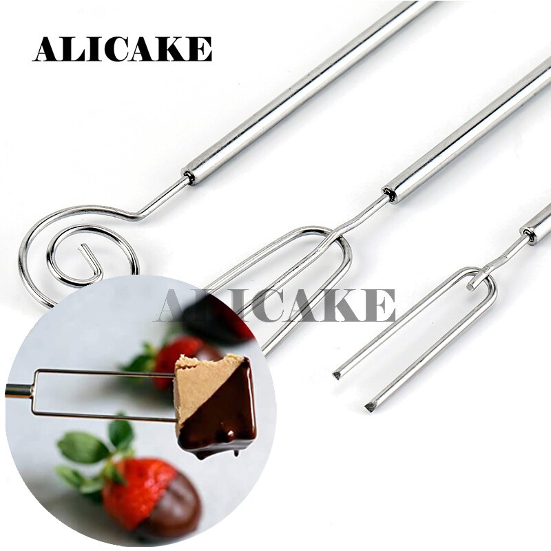 3Pcs Stainless Steel Chocolate Dipping Set Chocola... – Vicedeal