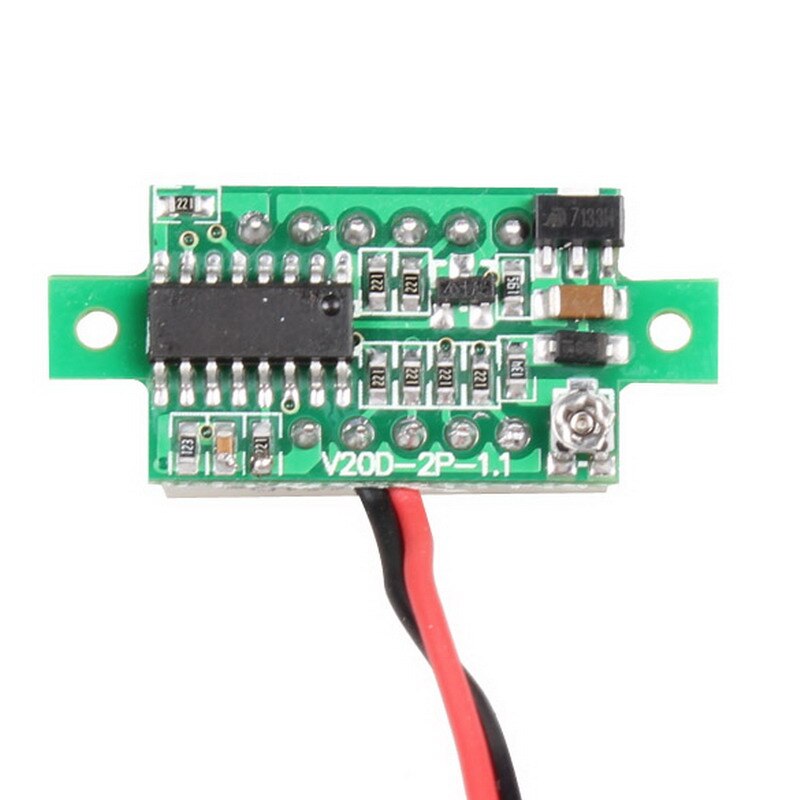 1 adet 0.36 inç Mini LCD ekran voltmetre ampermetr... – Grandado