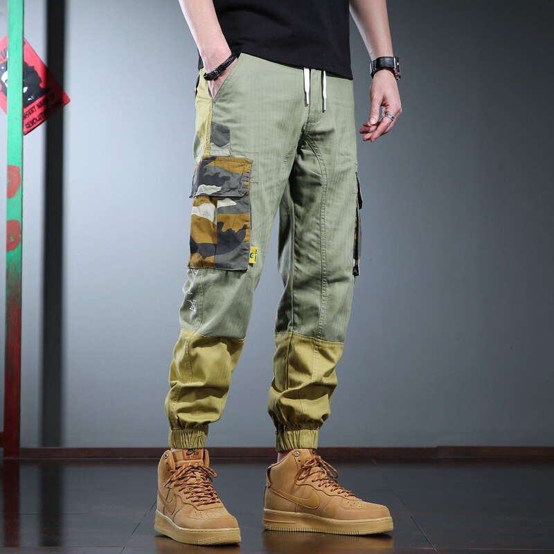 Cargo Broek Mannen 2022 Zomer Enkellange Broek Kor... – Grandado