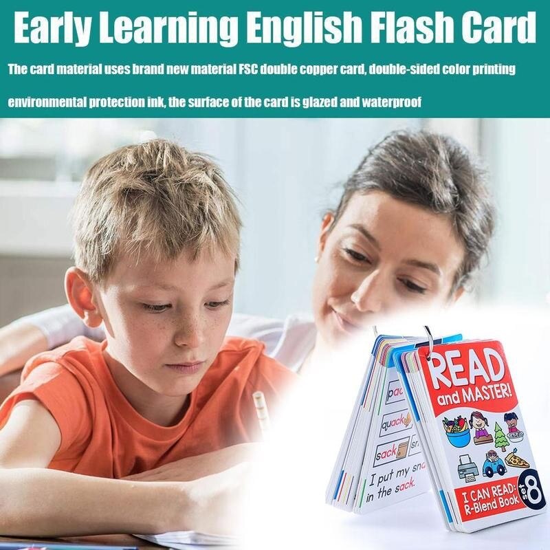 Phonics English Phonics Cards Early Learning Flash... – Grandado
