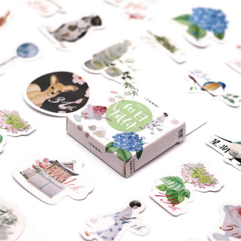 40 PCS Around The World Sticker Building Decals St... – Grandado