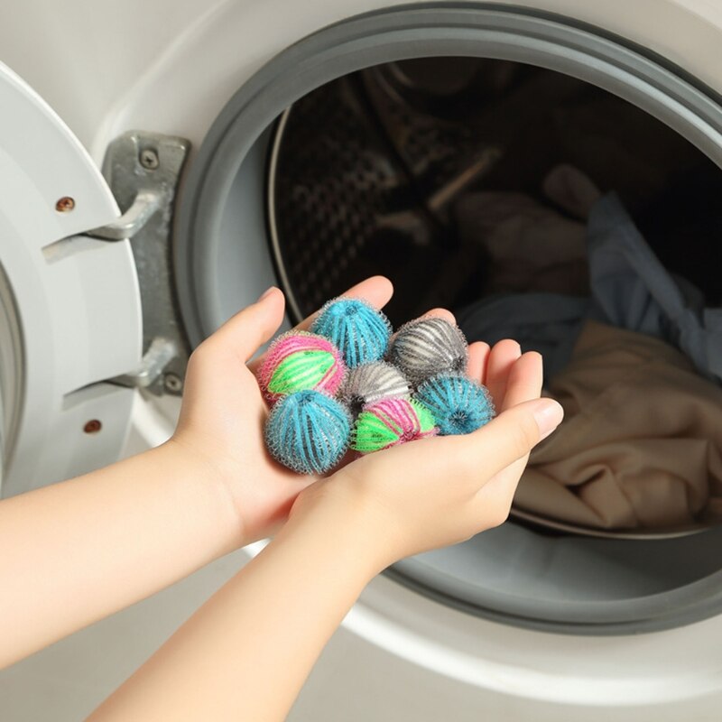 6pcs nylon laundry ball decontamination washing ma... – Grandado