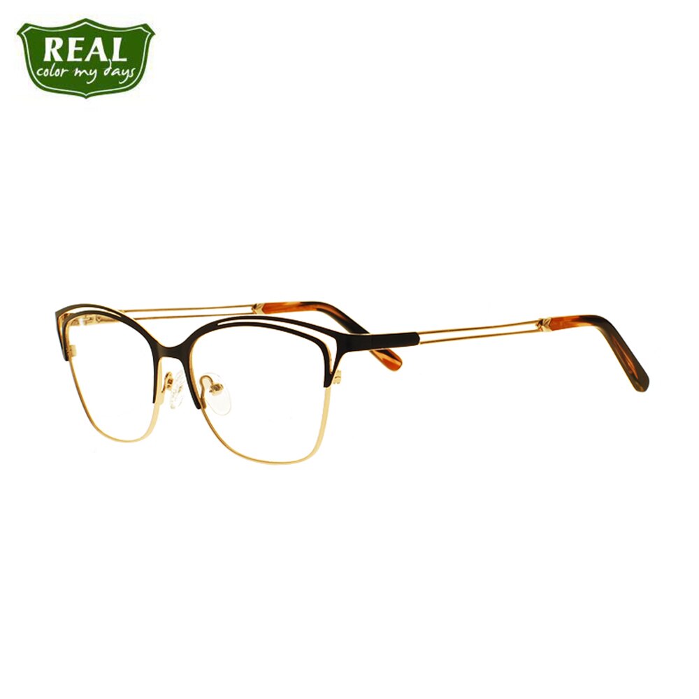 Stylish Multicolor Women's Metal Eyeglass Frame Re... – Vicedeal