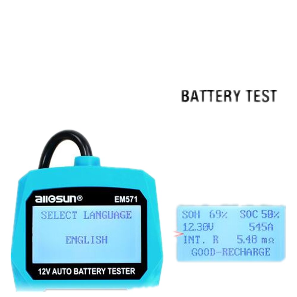 ALL-SUN EM571 12V Automotive Vehicle Car Battery T... – Grandado