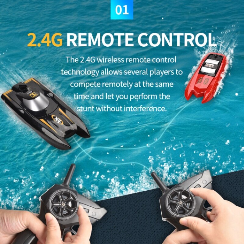 Fish With A Motor Remote Control Boat Small Remote... – Grandado