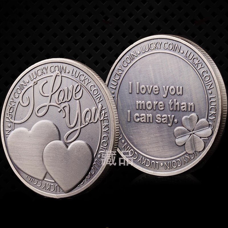 Valentines Day Anniversary Coin Token Romantic Lov... – Grandado