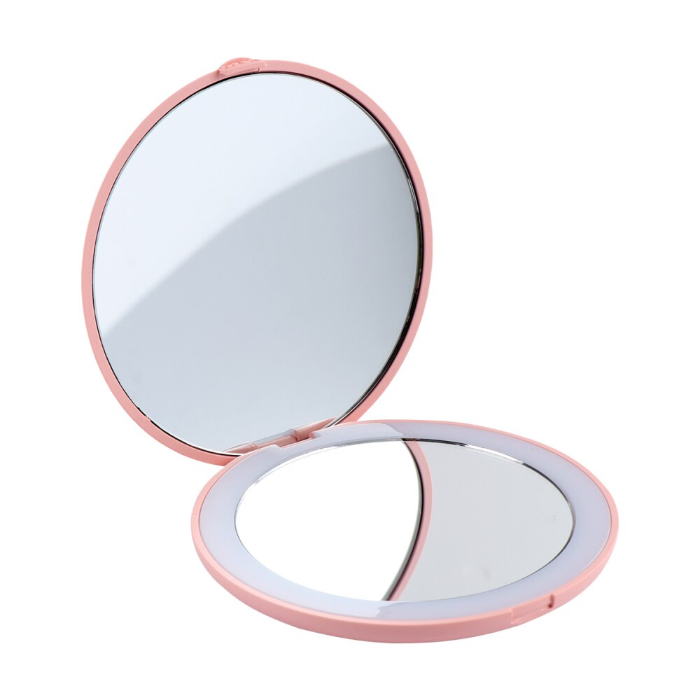 Portable 10x Magnifying Makeup Mirror Mini LED Rou... – Vicedeal