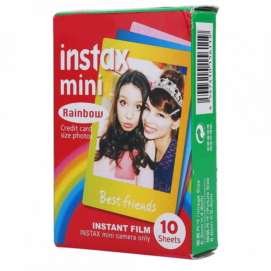 film camera Mini Film Rainbow Edge 10 Sheets for F... – Grandado