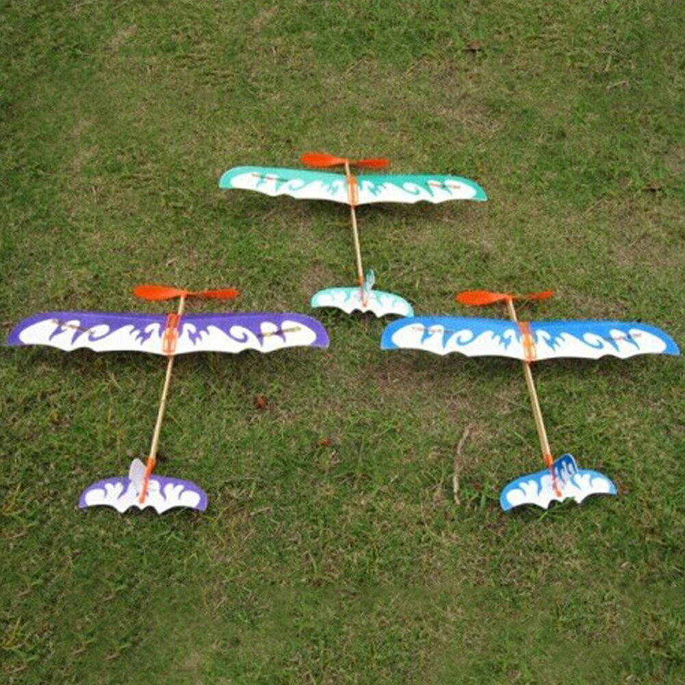 Jouets éducatifs élastique avion roman Jet planeur... – Grandado