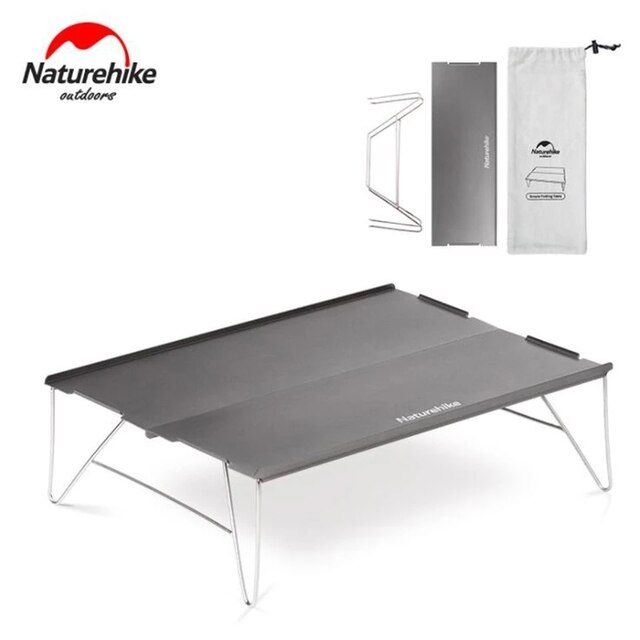 Naturehike campingbord ultralet sammenklappeligt a... – Grandado