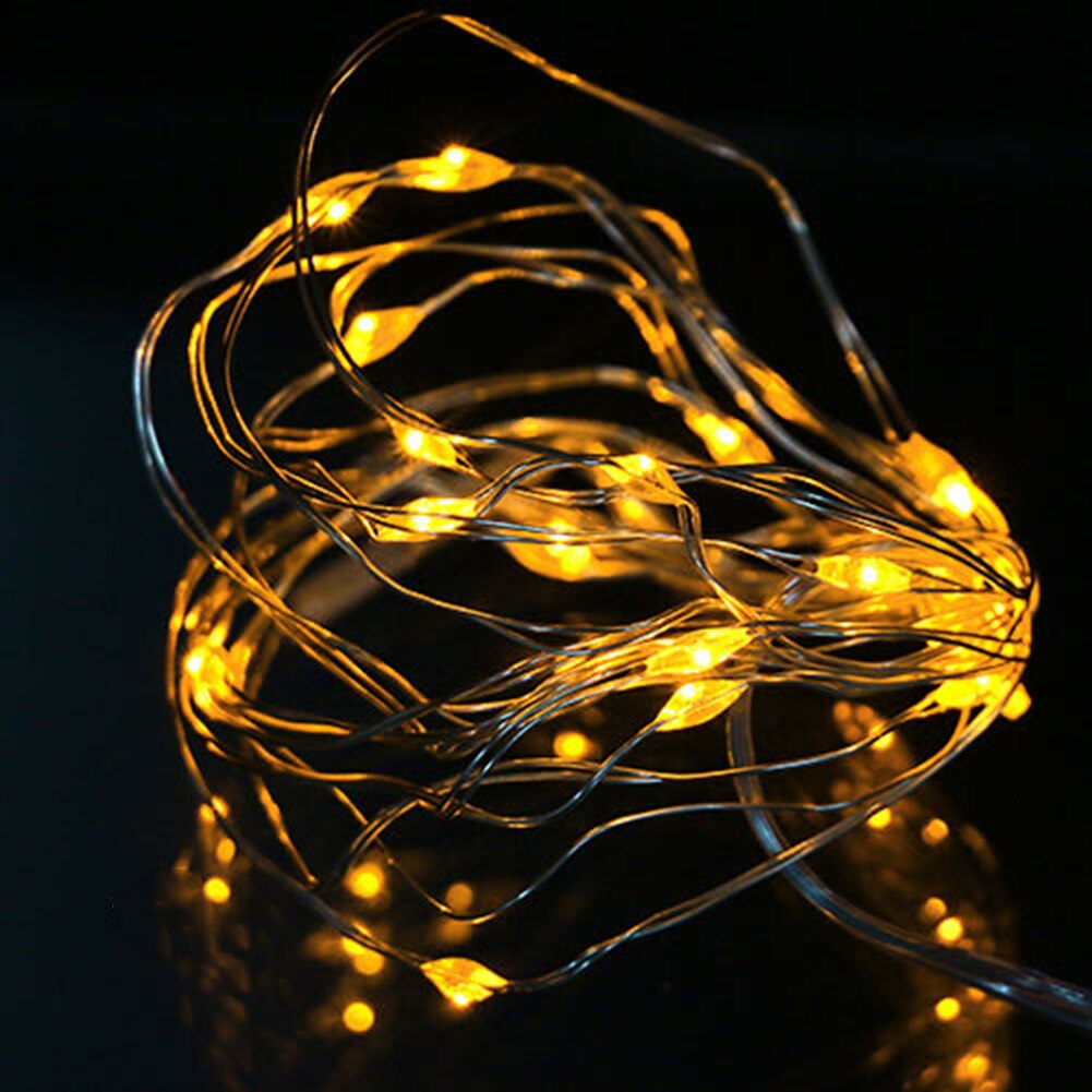 1M 10 Led Koperdraad Snaar Licht Voor Kerstmis Nie... – Vicedeal