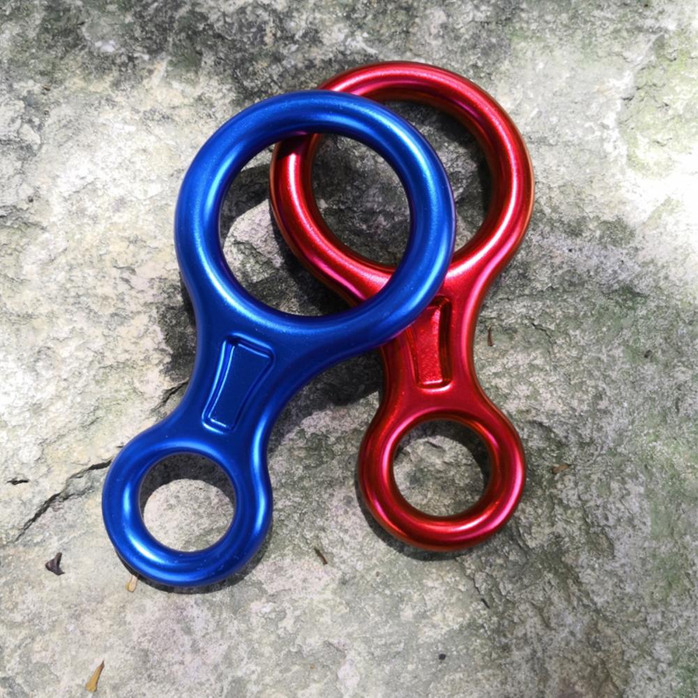 35KN 8 Shape Carabiner Descender Rope Slow Descent... – Vicedeal