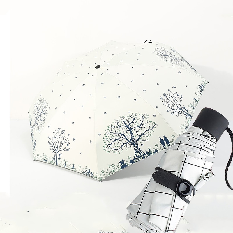 Mini Pocket Umbrella Rain Woman Parasol 8K Men's U... – Vicedeal