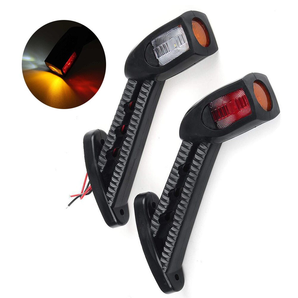 Pair 24V Car LED Side Marker Light Turn Signal Ind... – Grandado