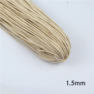 Beige Cotton Rope Solid Thick Round Twisted Cord D... – Grandado