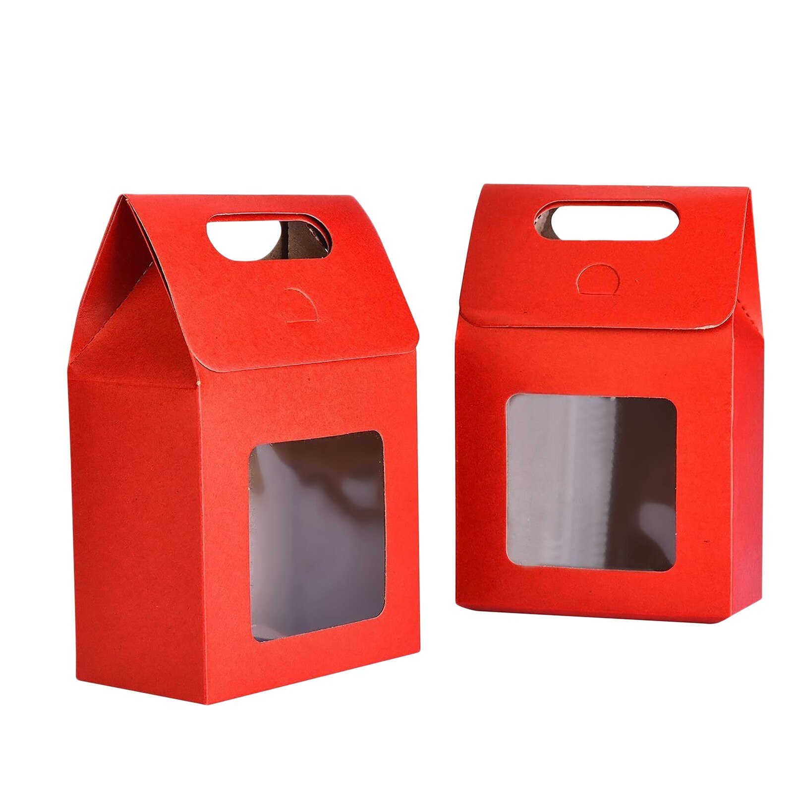 30@ 24 Kraft Paper Bags Kraft Paper Window Bags Ca... – Vicedeal