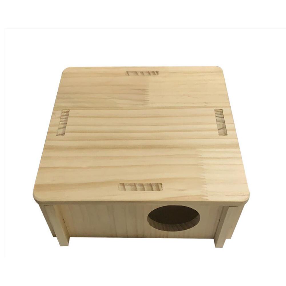 Huisdieren Houten Hideout Hamster Huis Kooi Multi-... – Vicedeal