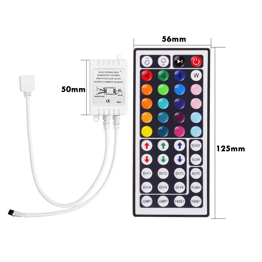 Led Controller 44 Keys 24 Keys LED IR RF RGB Contr... – Grandado Led Controller 44 Keys 24 Keys LED IR RF RGB Contr... – Grandado