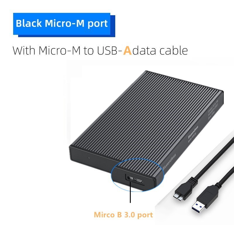 HDD Case Aluminum 2.5 SATA to USB 3.0 Hard Drive C... – Vicedeal