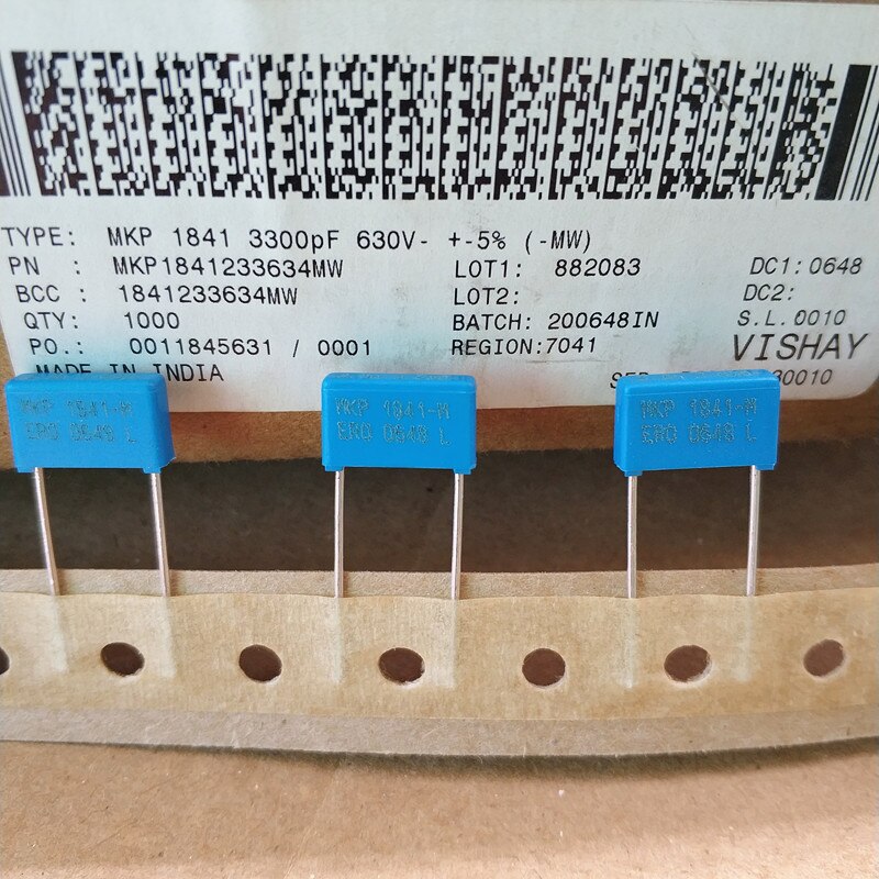 5Pcs Originele MKP-1841 Serie 630V 3300PF 0.0033Uf... – Vicedeal