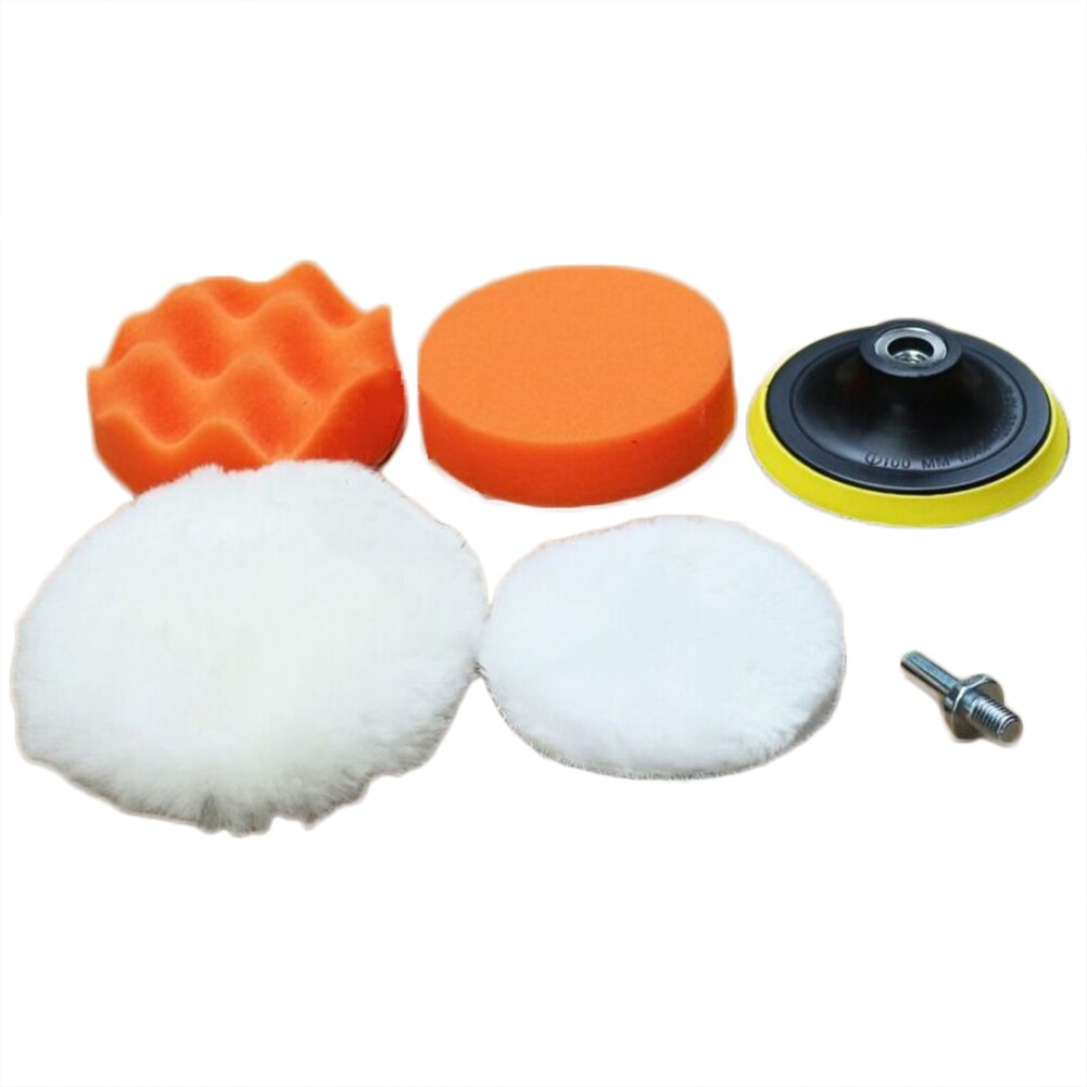 6 Stuks 100Mm/4 "Auto Polijstmachine Buffing Pad K... – Vicedeal