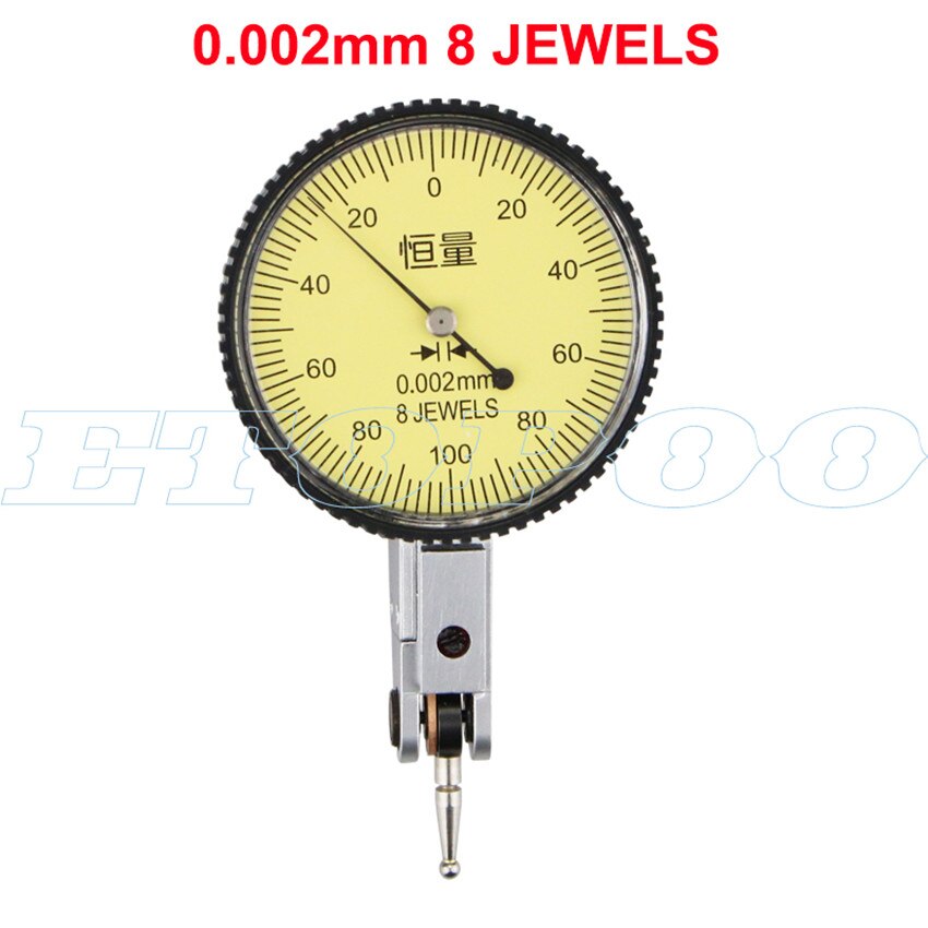 0-0.002mm 8 jewels Lever Indicator Analog Display ... – Grandado