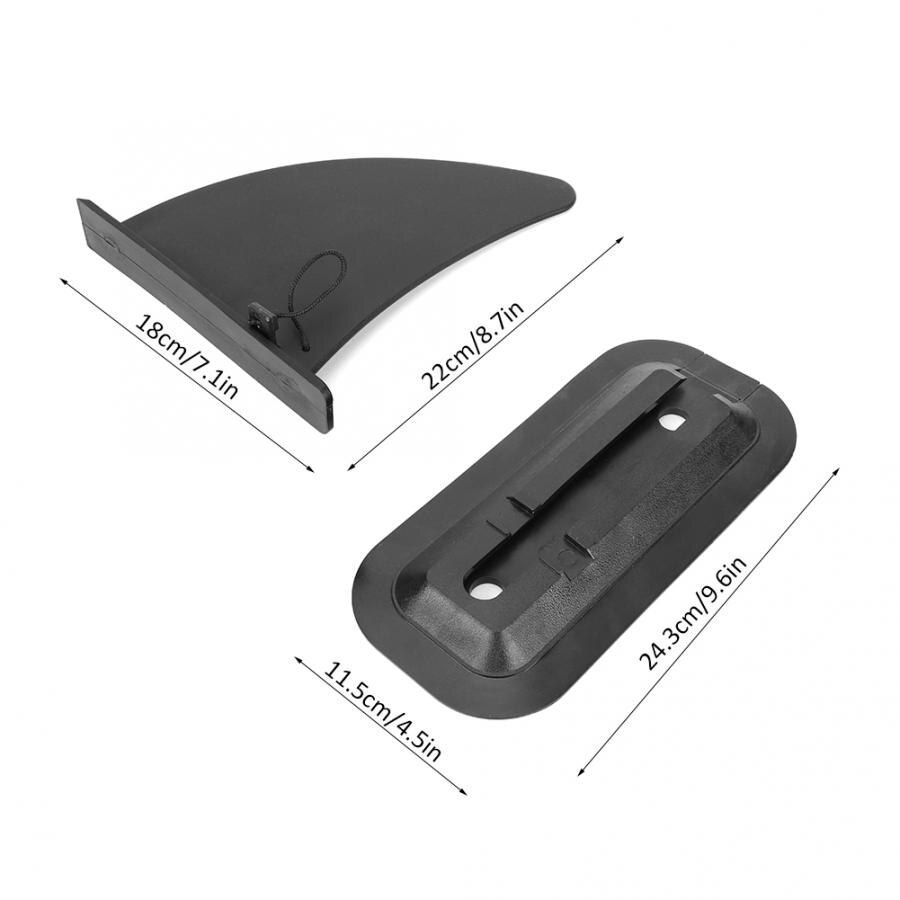 Surf Water Fin + Fin Base PVC Inflation Canoeing S... – Grandado