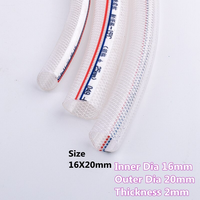 1M I.D 4-50mm PVC Fiber Reinforced Flexible Oxygen... – Grandado