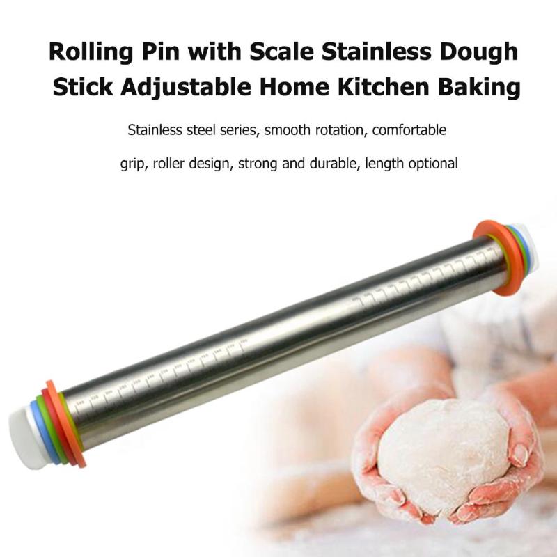 Verstelbare Rvs Deegroller Deeg Mat Deeg Roller Ve... – Grandado