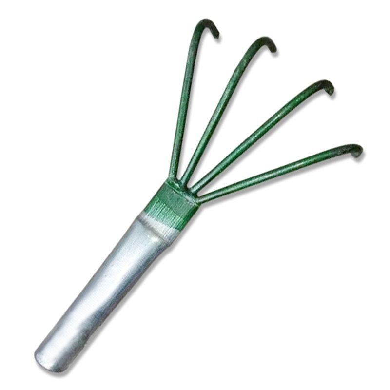 Agricultural Carbon Steel Four-toothed Tines Rake ... – Grandado