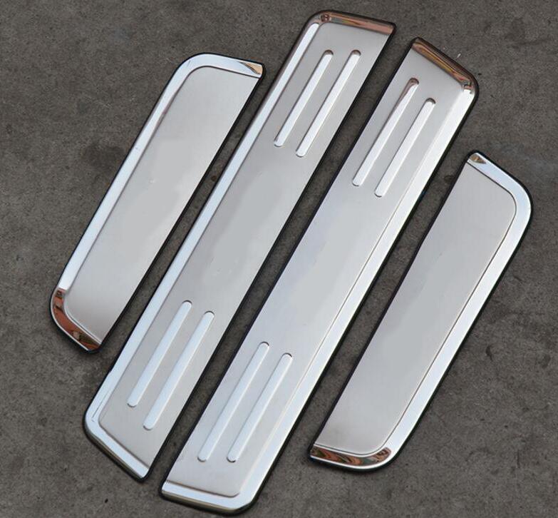 stainless steel scuff plate door sill Car-Styling ... – Grandado