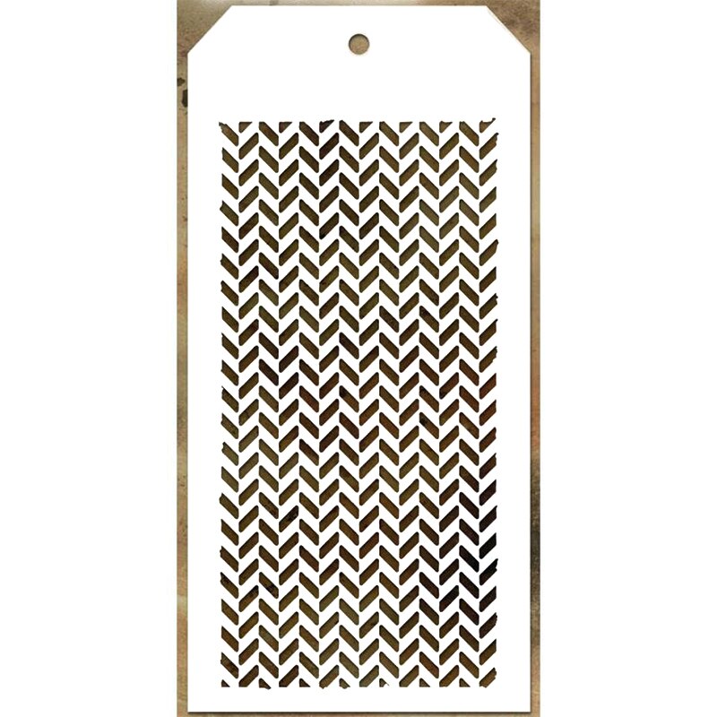 Small Stripe Pattern Label Tag Plastic Stencil for... – Vicedeal