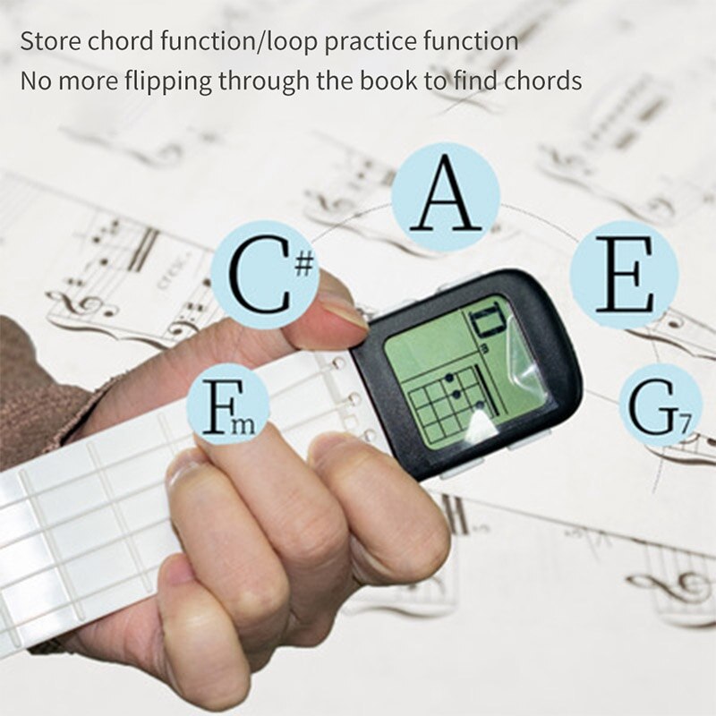 Draagbare 4-Tone Pocket Ukulele Akkoord Trainer Po... – Vicedeal