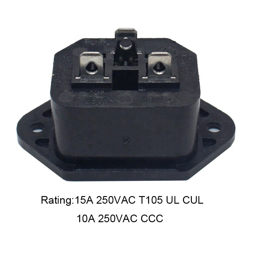 IEC C13 Female Kettle Power Chassis Socket Connect... – Grandado